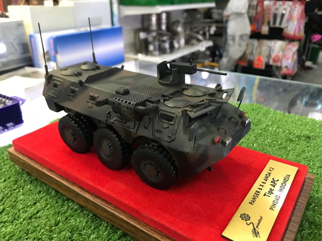 PINDAD TANK ARMY PANSER 6x6 ANOA V2, Hobbies & Toys, Collectibles ...