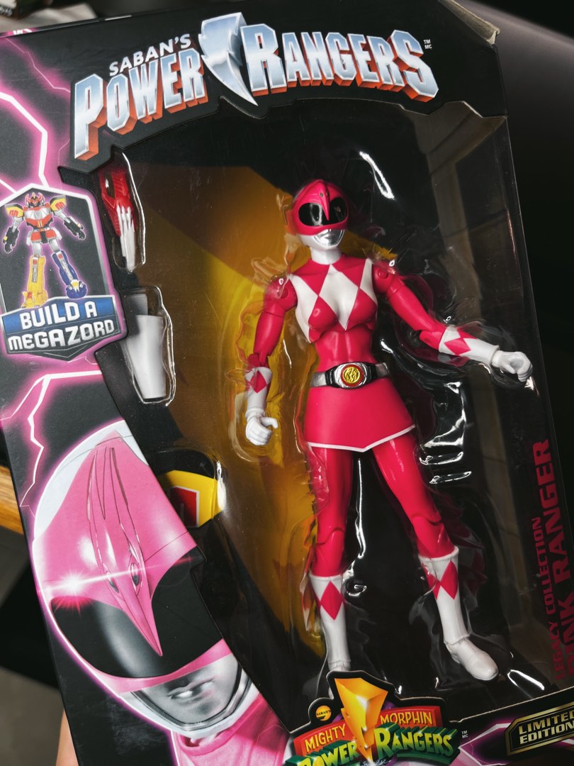 Pink Power Ranger figurine Bandai [Saban’s Mighty Morphin Power Rangers ...