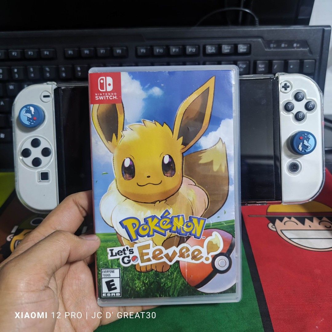 Pokemon Lets Go Eevee Switch Game, Video Gaming, Video Games, Nintendo ...
