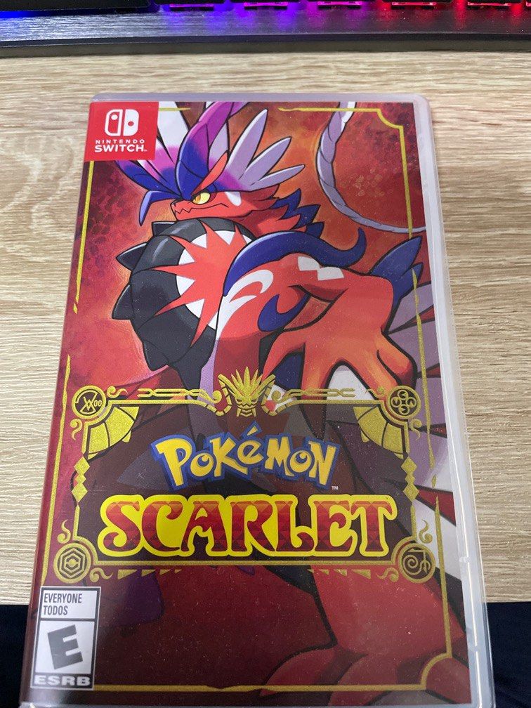 Pokemon scarlet Nintendo switch game, Video Gaming, Video Games ...
