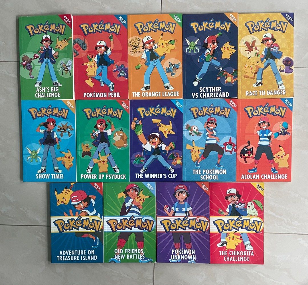 Pokémon story book collection, Hobbies & Toys, Books & Magazines ...