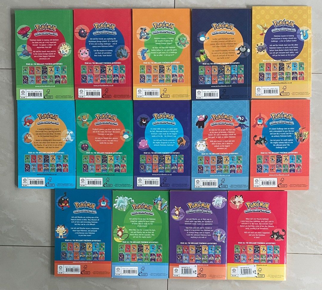 Pokémon story book collection, Hobbies & Toys, Books & Magazines ...