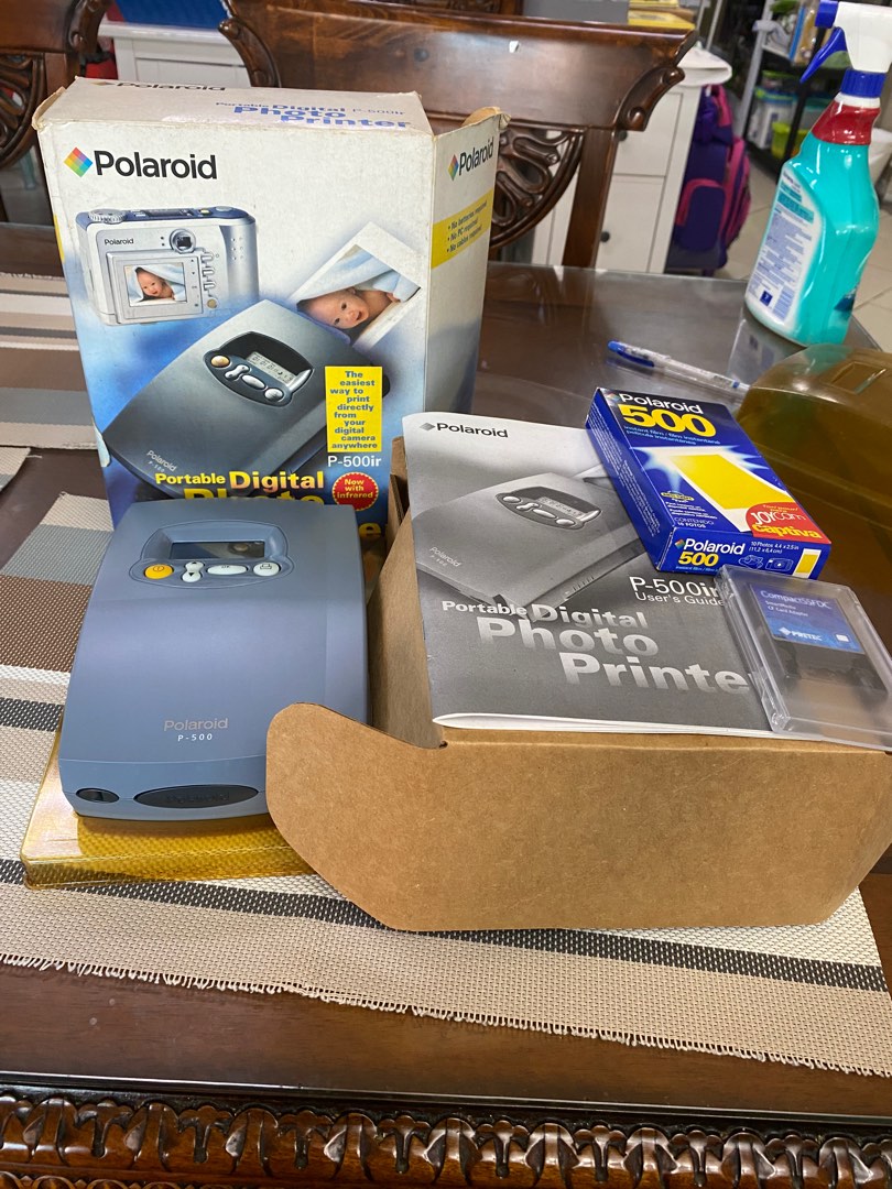Polaroid P-500ir P-500 Portable Digital Photo Printer Infrared NO PC ...