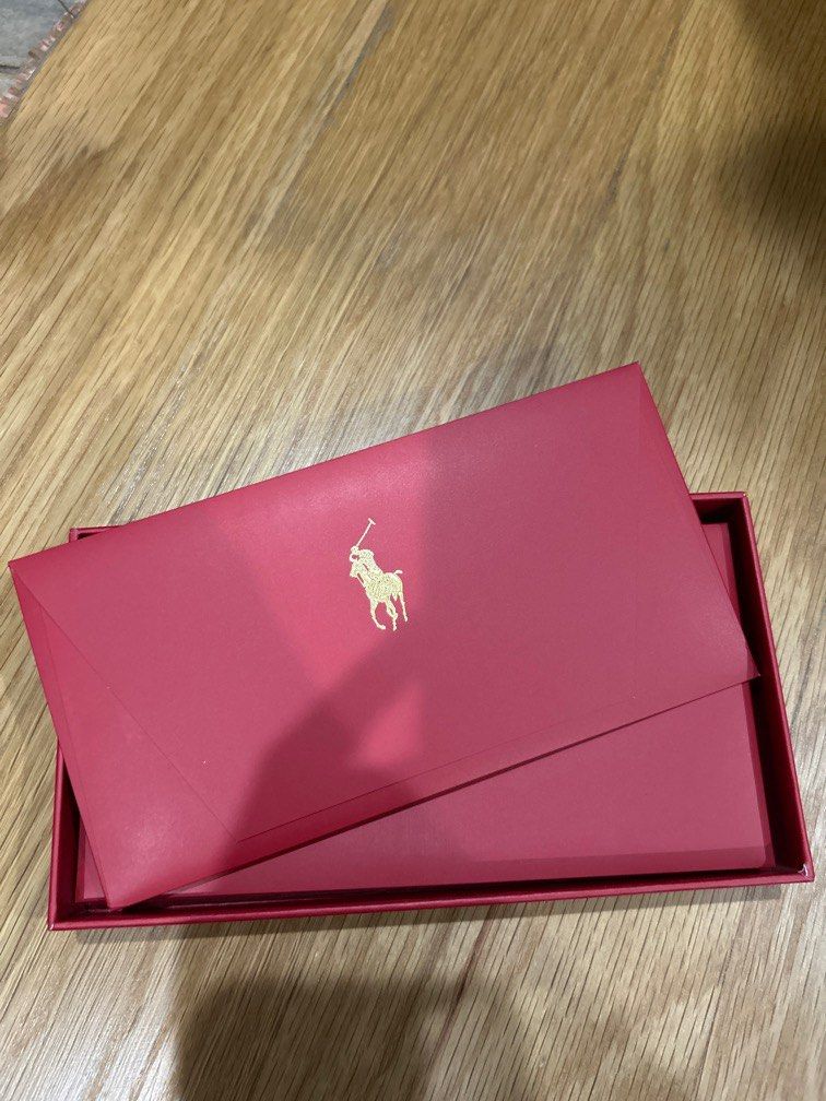 Polo Ralph Lauren Red Packet, Hobbies & Toys, Stationery & Craft ...