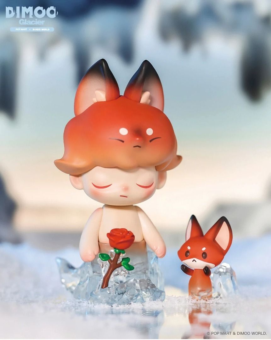 Popmart Dimoo Glacier blister pack, Hobbies & Toys, Toys & Games on ...