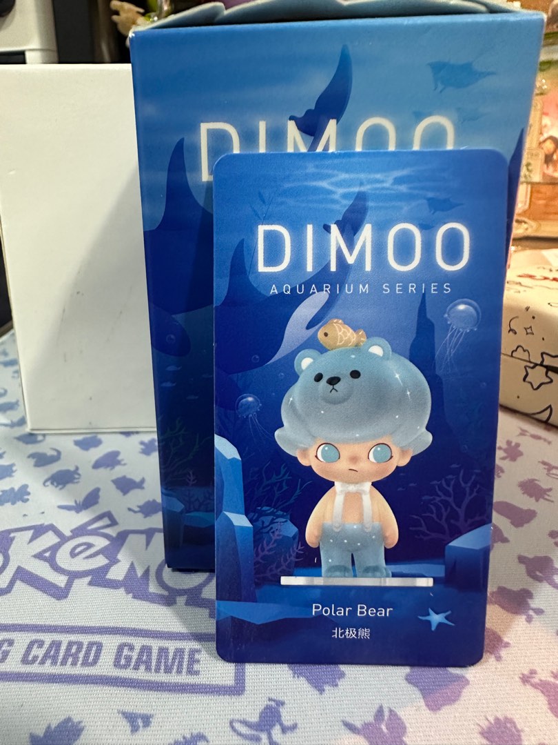 Popmart Dimoo Polar Bear, Hobbies & Toys, Toys & Games on Carousell