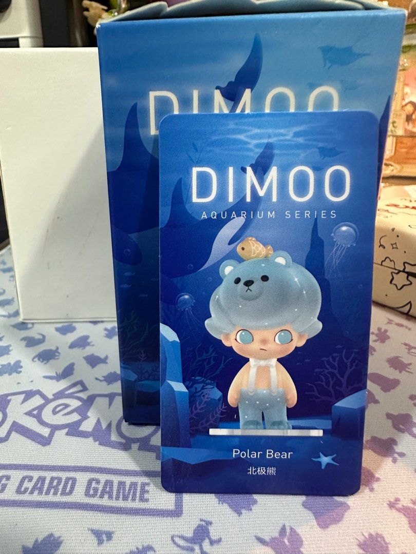 Popmart Dimoo Polar Bear, Hobbies & Toys, Toys & Games on Carousell
