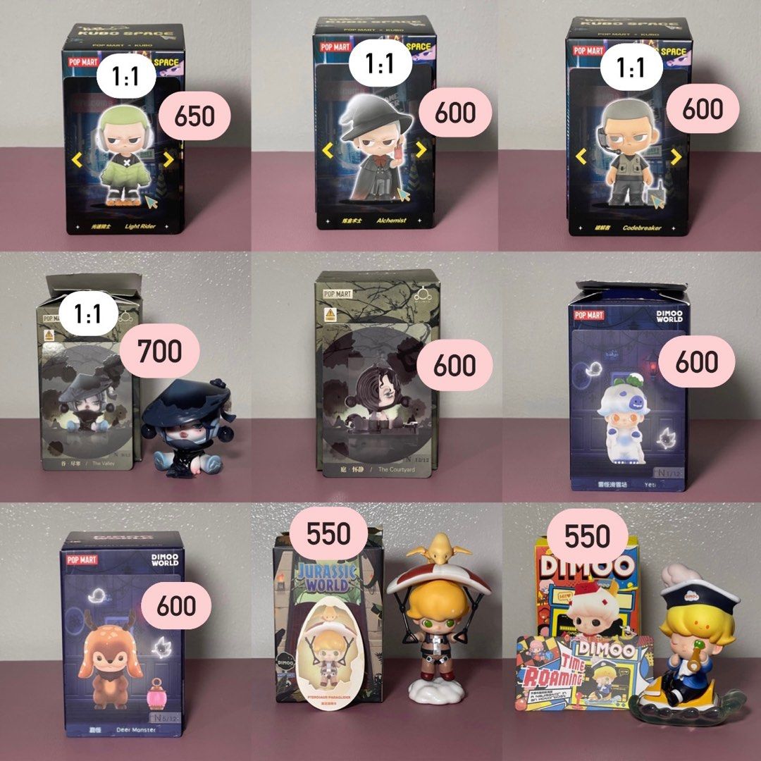 Popmart kubo skullpanda dimoo sonny angel, Hobbies & Toys, Toys & Games ...