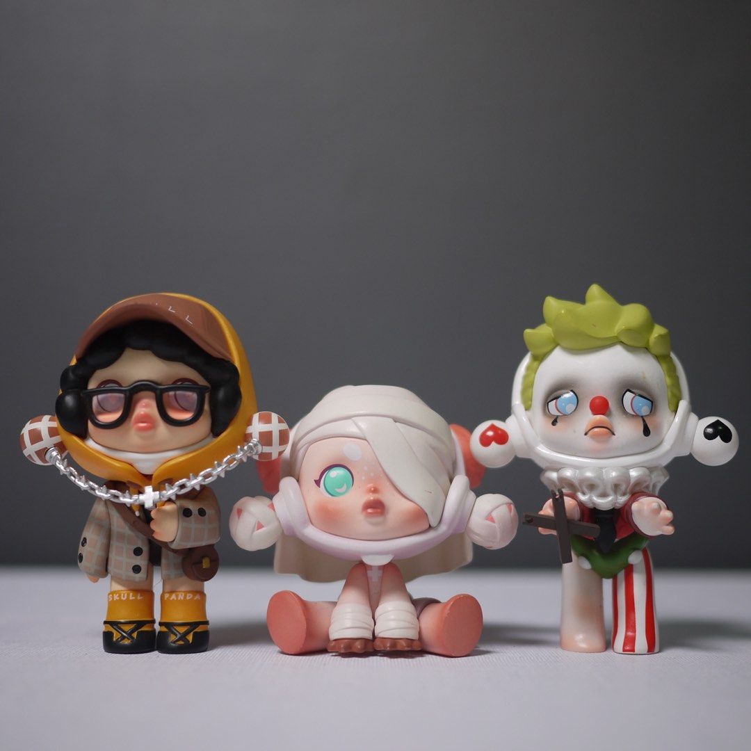 Popmart Skullpanda set, Hobbies & Toys, Toys & Games on Carousell