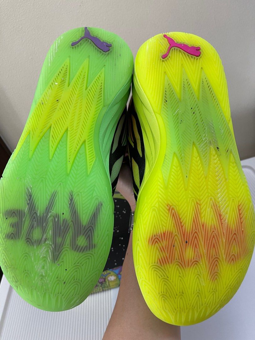PUMA x RICK AND MORTY MB.02 Basketball Shoes 9.5US, Men's Fashion ...