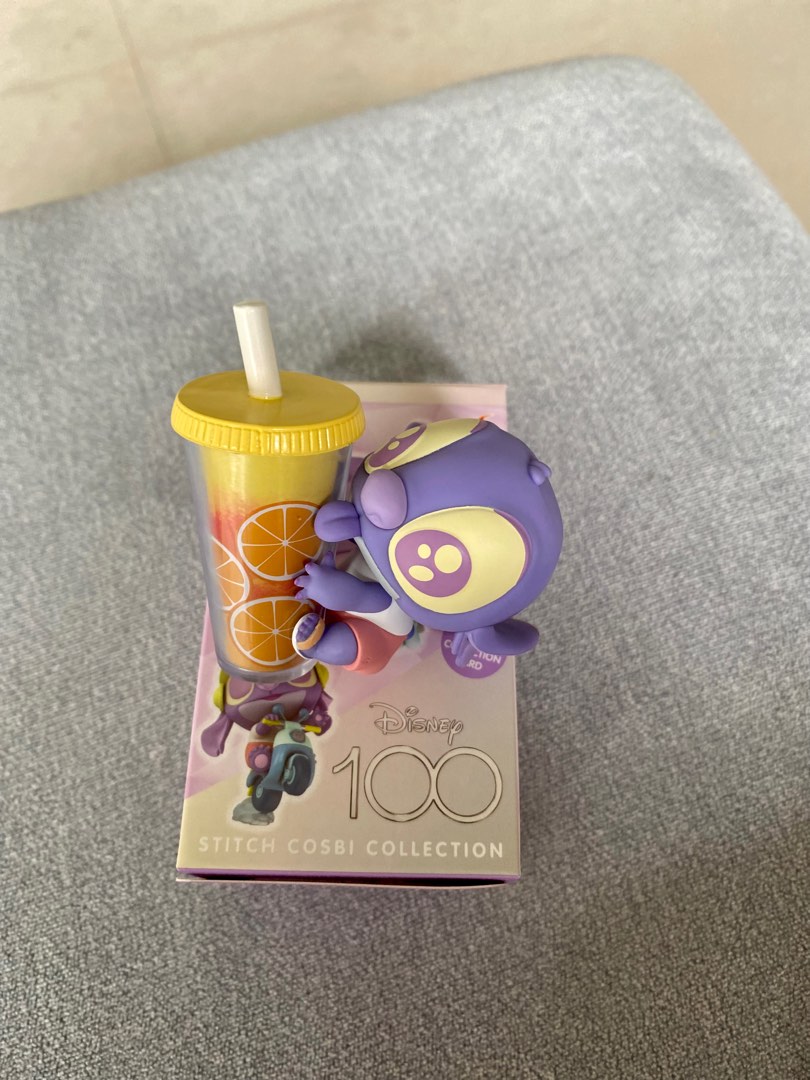 Purple stitch popmart Disney 100, Hobbies & Toys, Toys & Games on Carousell