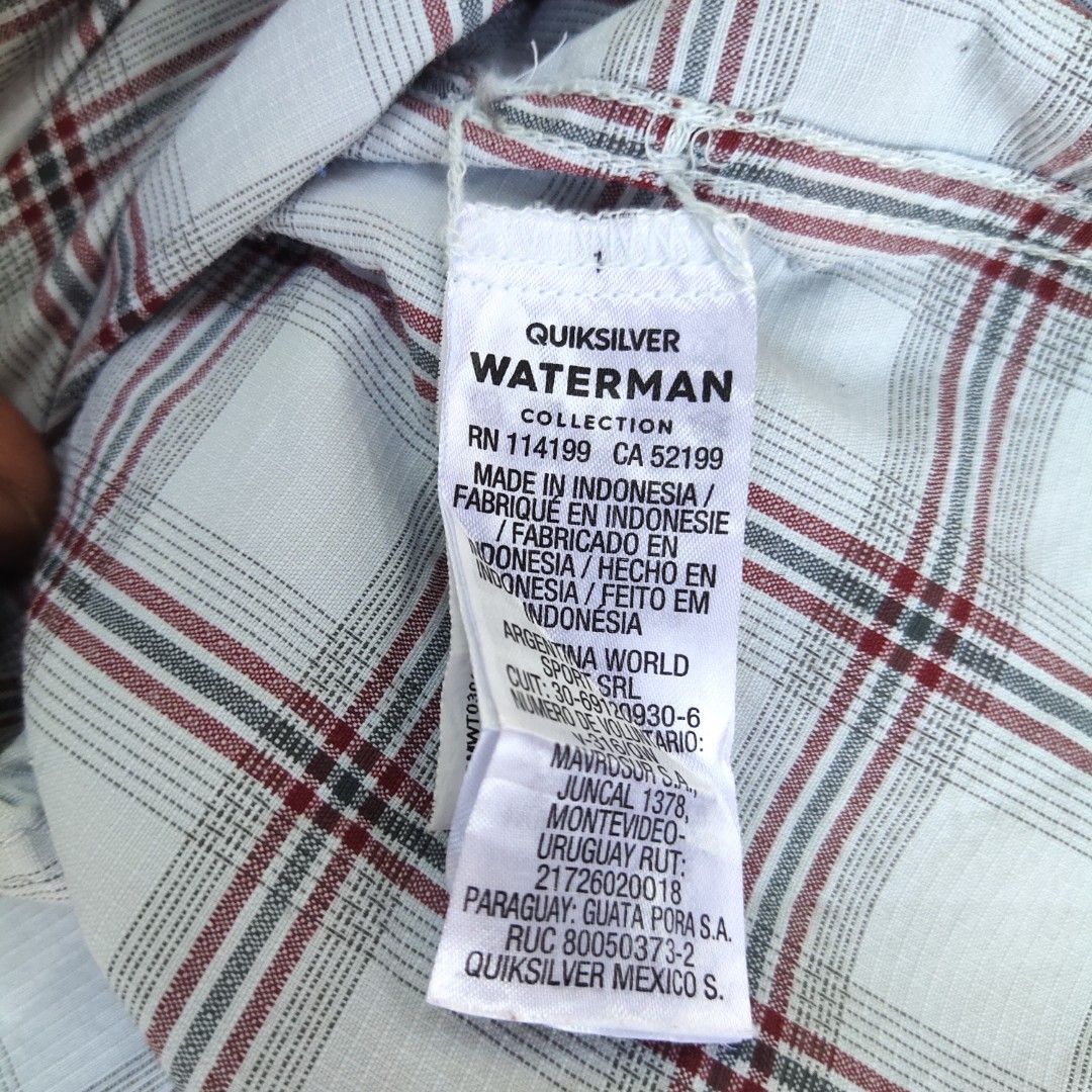 QUICKSILVER OUTDOOR POLO VENT WATERMAN, Men's Fashion, Tops & Sets ...
