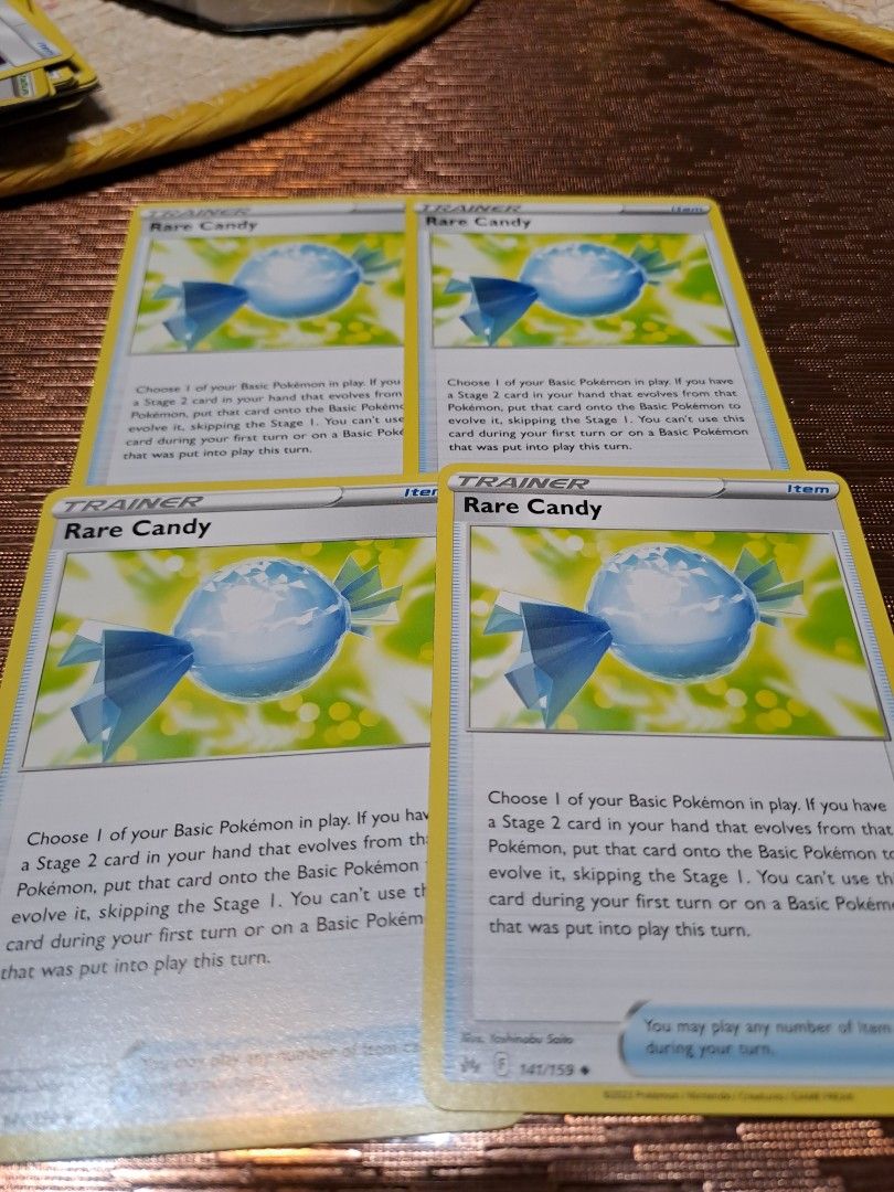 Rare Candy Pokemon Pokémon TCG Playables Cards, Hobbies & Toys, Toys ...
