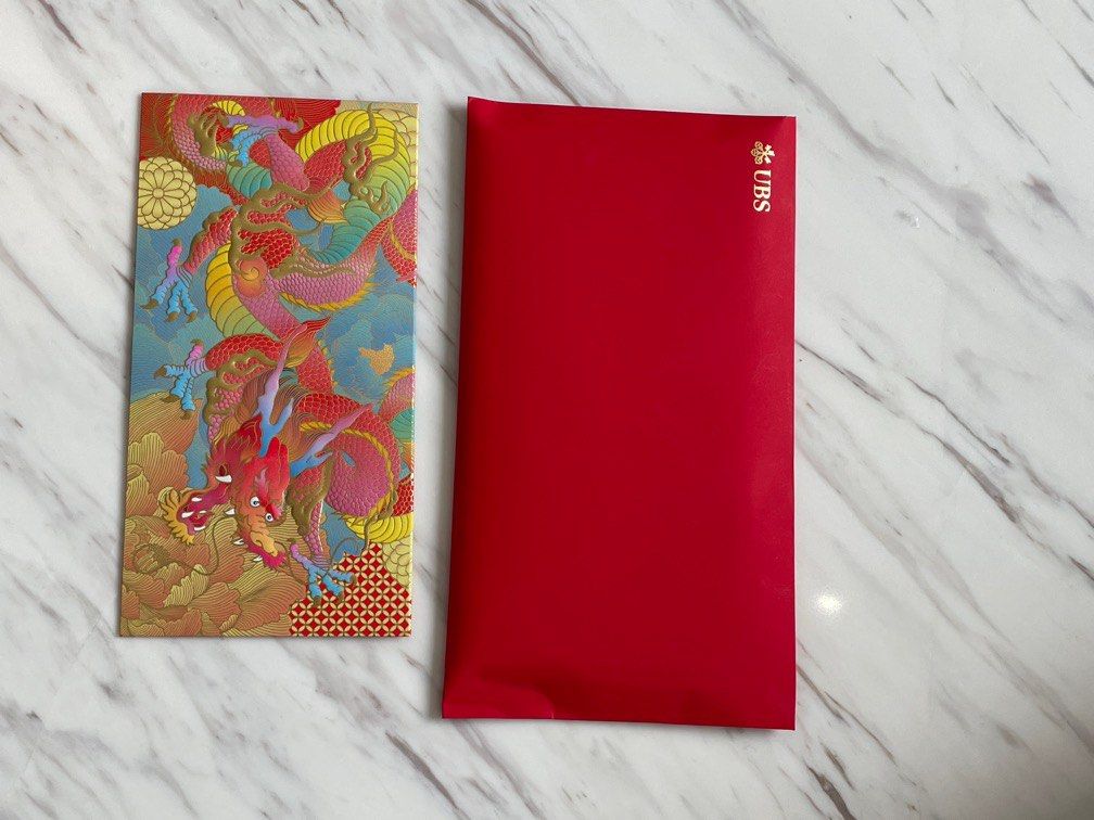 Red Packet - 2024 UBS Dragon, Hobbies & Toys, Stationery & Craft, Other ...