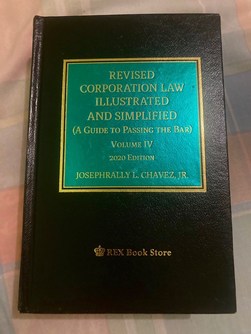 Revised Corporation Law Illustrated and Simplified by Chavez, Hobbies ...