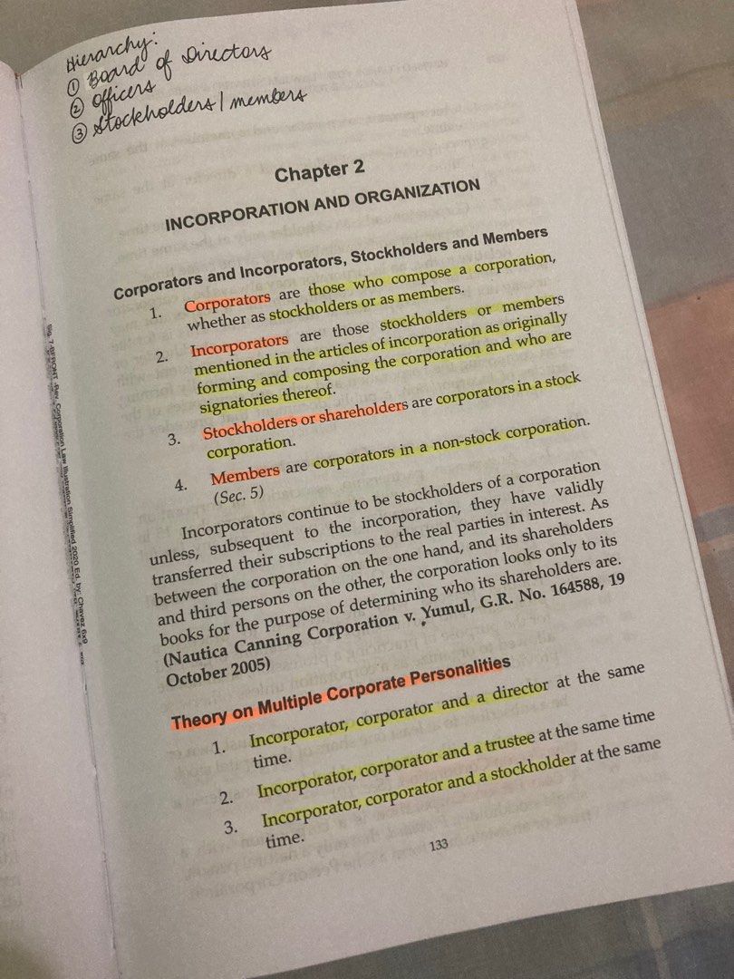 Revised Corporation Law Illustrated and Simplified by Chavez, Hobbies ...