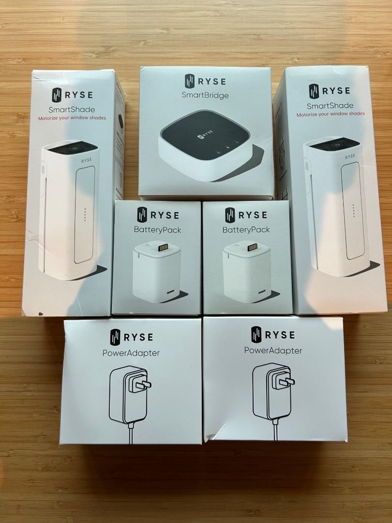 Ryse SmartShade, SmartBridge, BatteryPack, PowerAdapter, Furniture ...