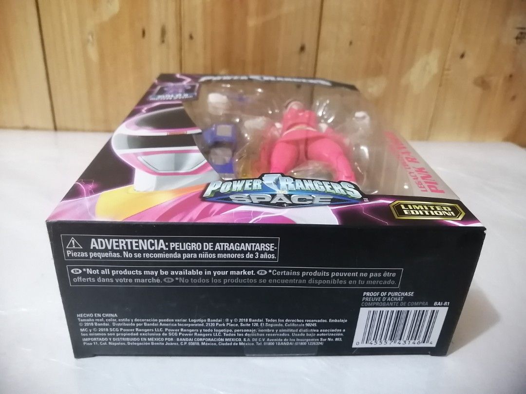 Saban's Power Rangers in Space Legacy Collection Pink Ranger, Hobbies ...