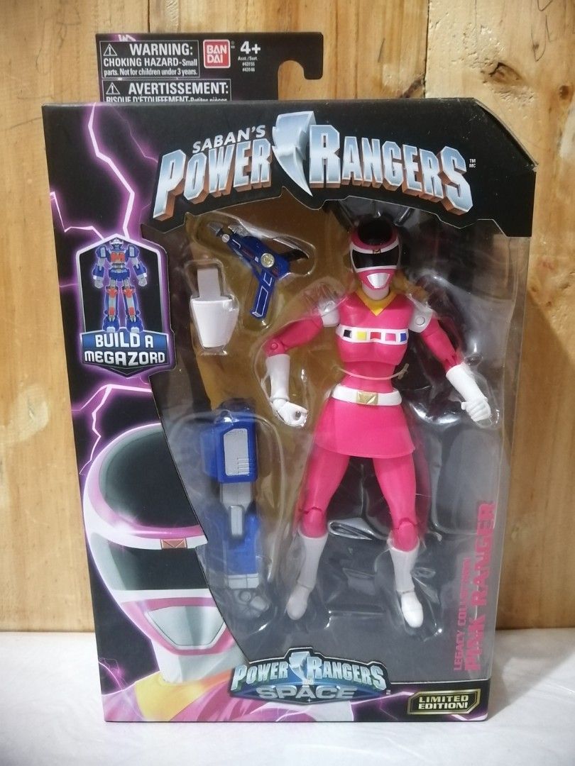 Saban's Power Rangers in Space Legacy Collection Pink Ranger, Hobbies ...