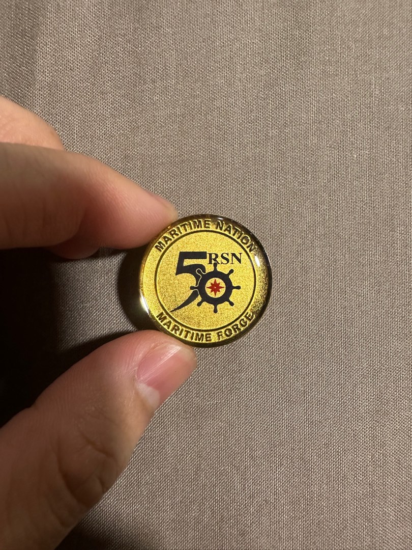 SAF RSN 50 Vintage Badge Pin, Hobbies & Toys, Memorabilia ...