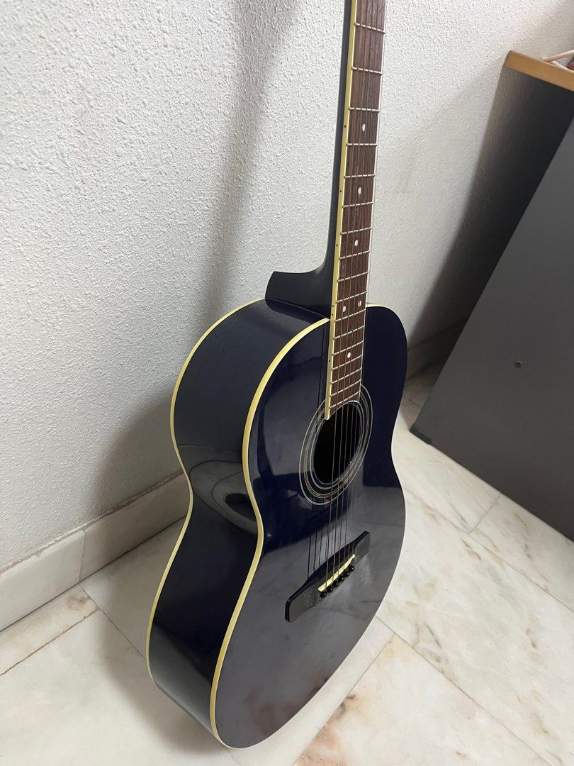 Samick Accoustic Guitar ST9-1, Hobbies & Toys, Music & Media, Musical ...