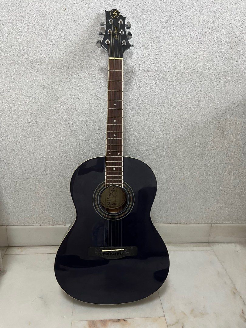 Samick Accoustic Guitar ST9-1, Hobbies & Toys, Music & Media, Musical ...
