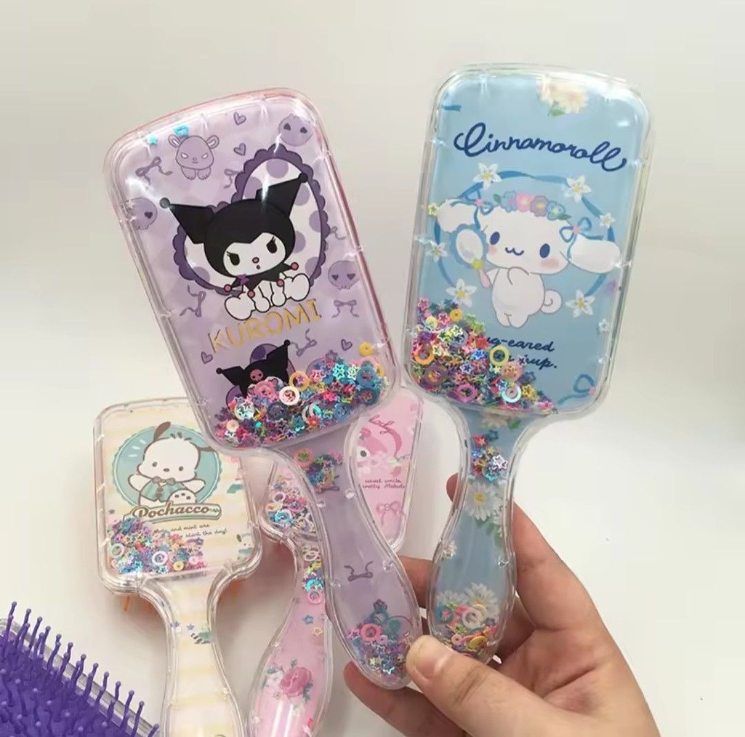 Sanrio Comb Cinnamoroll, Kuromi & Melody, Beauty & Personal Care, Hair ...
