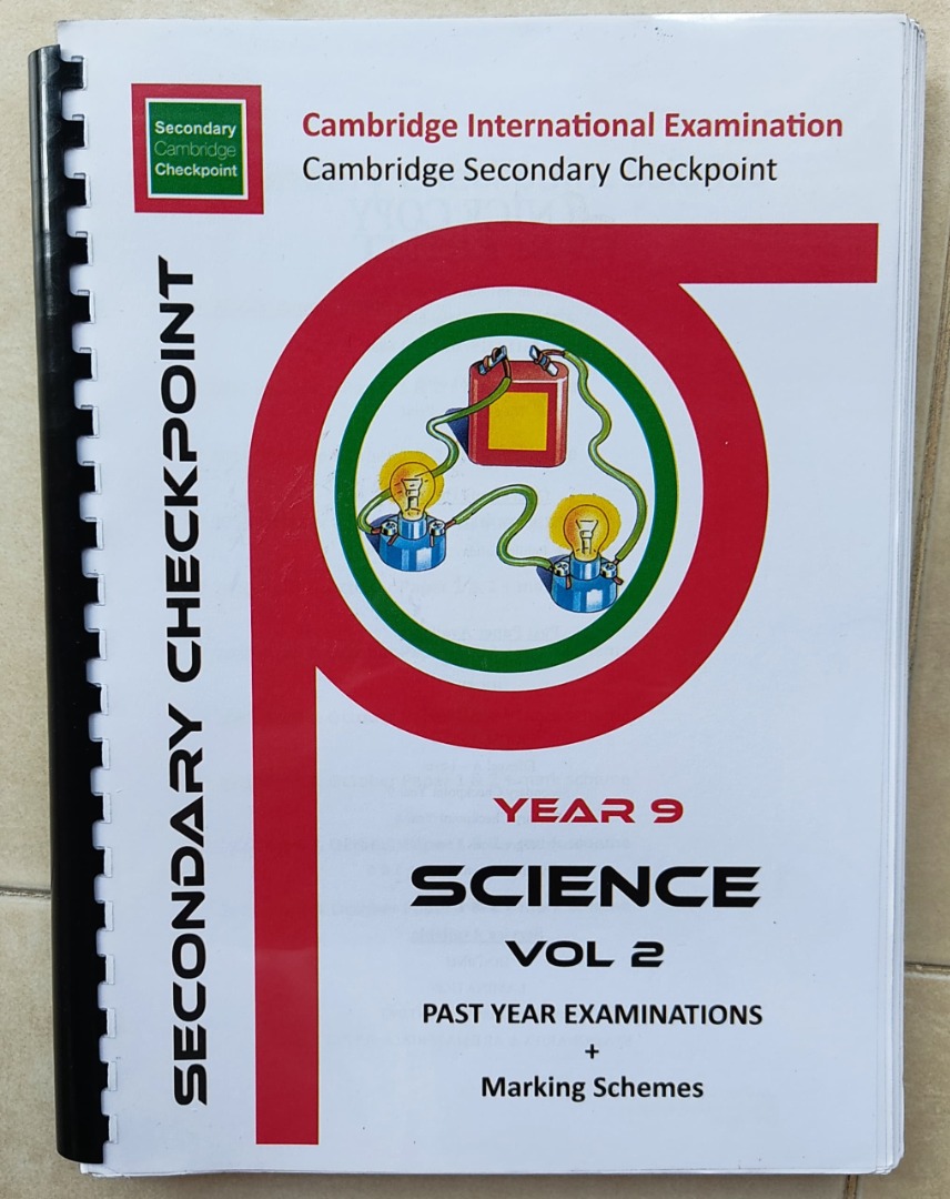 Science Year 9 Checkpoint Past Year Exam Paper, Hobbies & Toys, Books ...