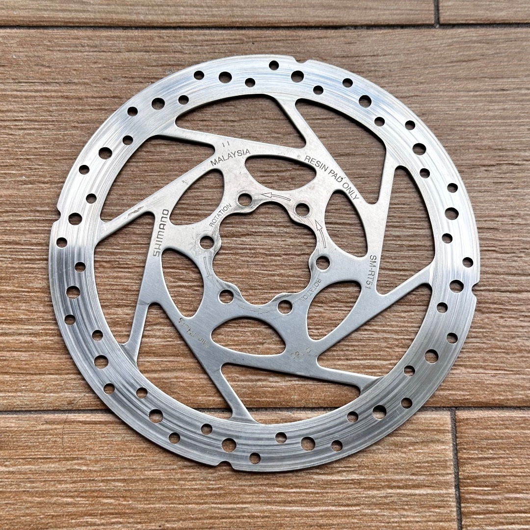 Shimano SM-RT51 160mm Disc Rotors 6 bolt, Sports Equipment, Bicycles ...