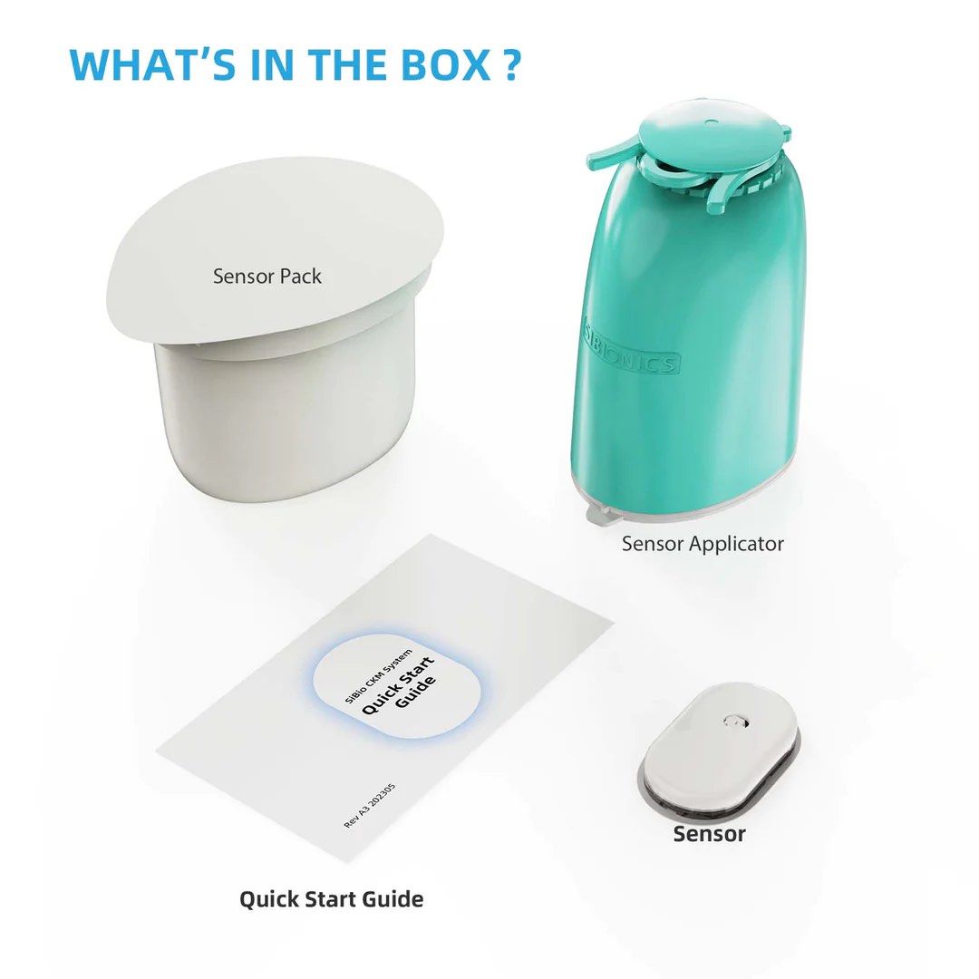 Sibionics Glucometer Blood Glucose Meter 24h Real Time Digital ...