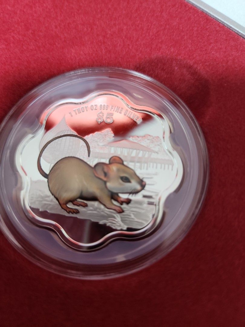 Singapore Mint Coin Rat Zodiac 2020, Hobbies & Toys, Memorabilia ...