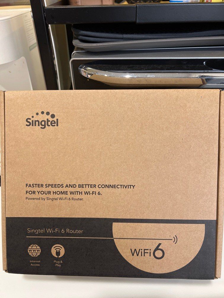 SingTel Wifi 6 Router, Computers & Tech, Parts & Accessories ...