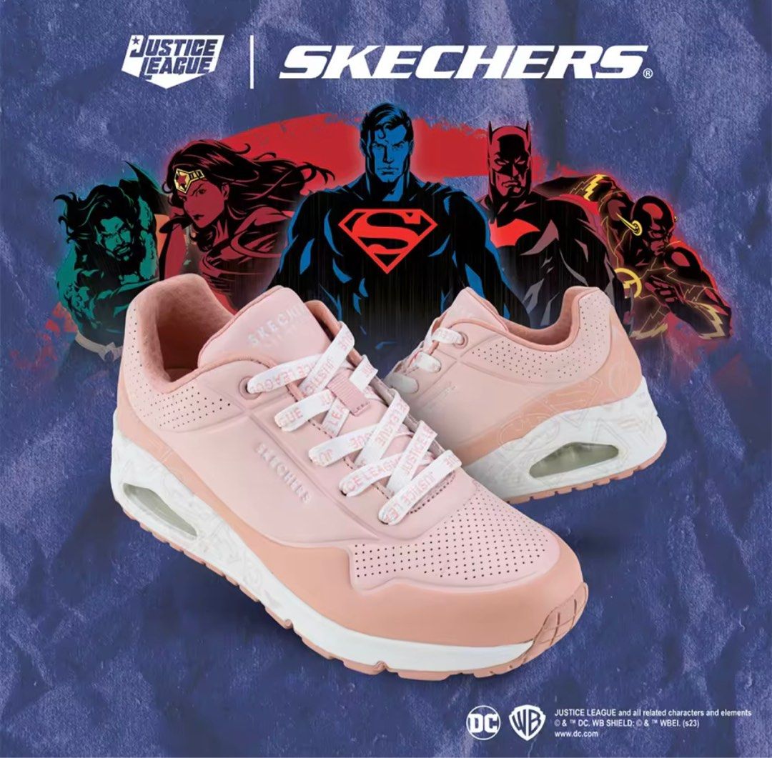 Sketchers Women DC Collection Shoes x Justice League Platforms Sports ...