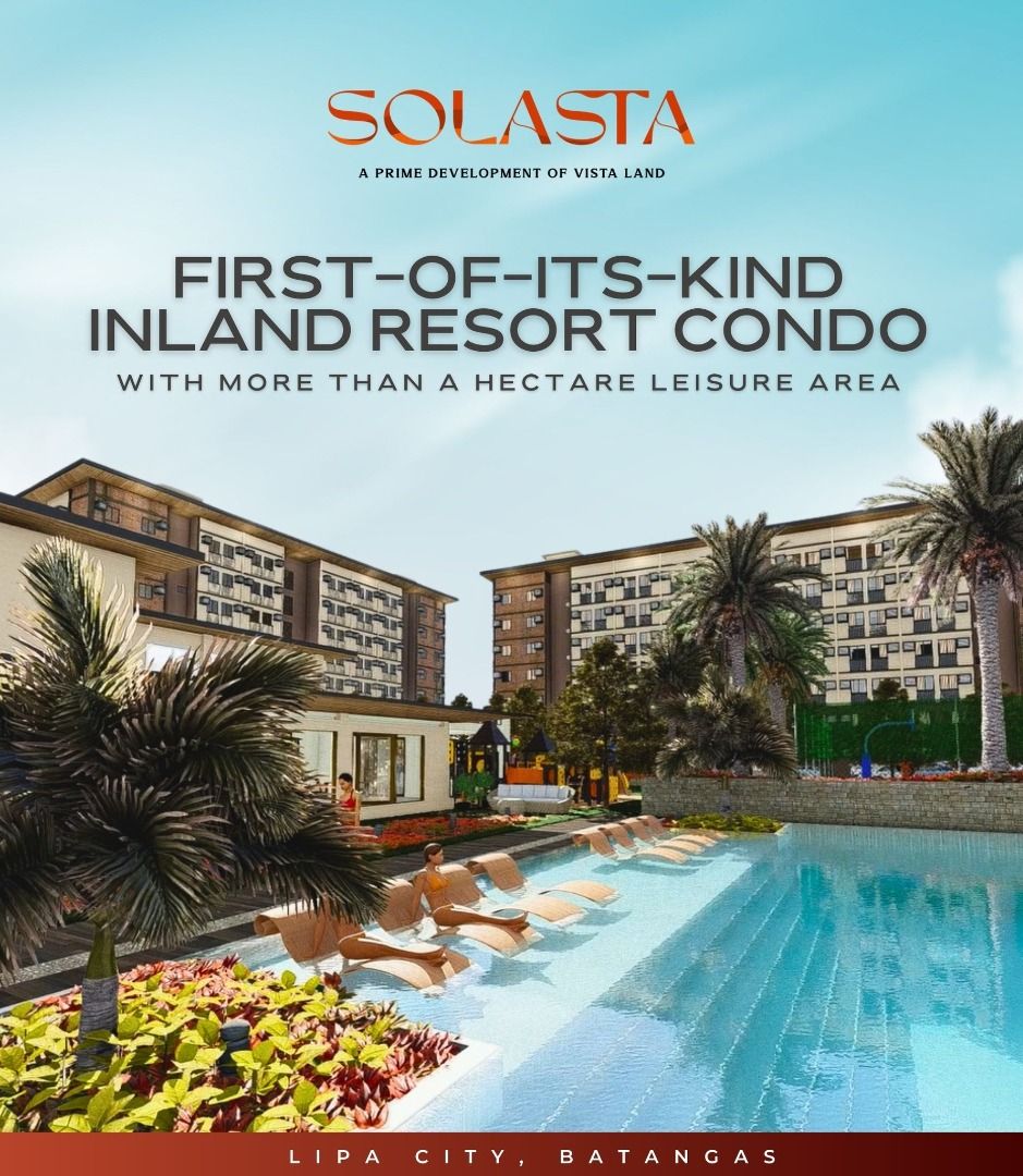 SOLASTA, Prime Development of Vista Land in Lipa City, Property, For ...
