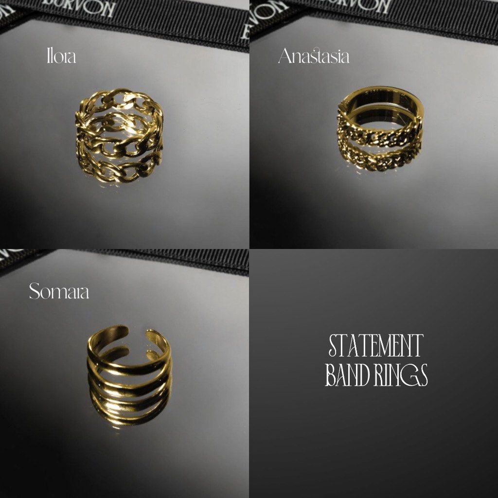 Somara Ring - Burvon Statement Rings, Women's Fashion, Jewelry ...