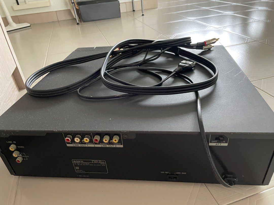 Sony LD player, TV & Home Appliances, TV & Entertainment, Blu-Ray ...