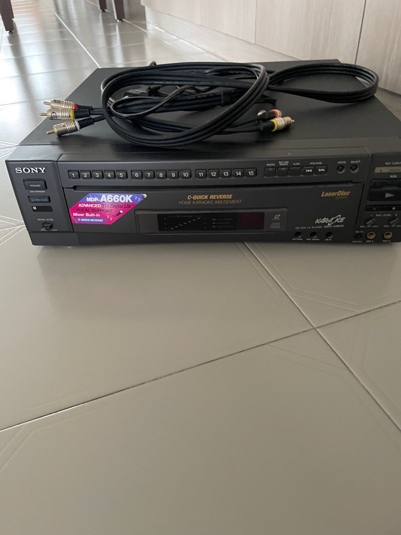 Sony LD player, TV & Home Appliances, TV & Entertainment, Blu-Ray ...