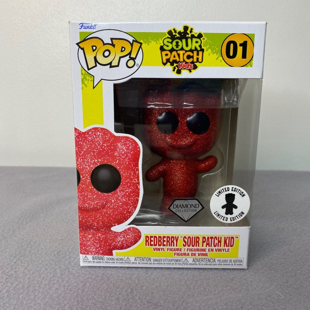 Sour Patch Kids Red Berry Diamond Glitter Funko Pop, Hobbies & Toys ...