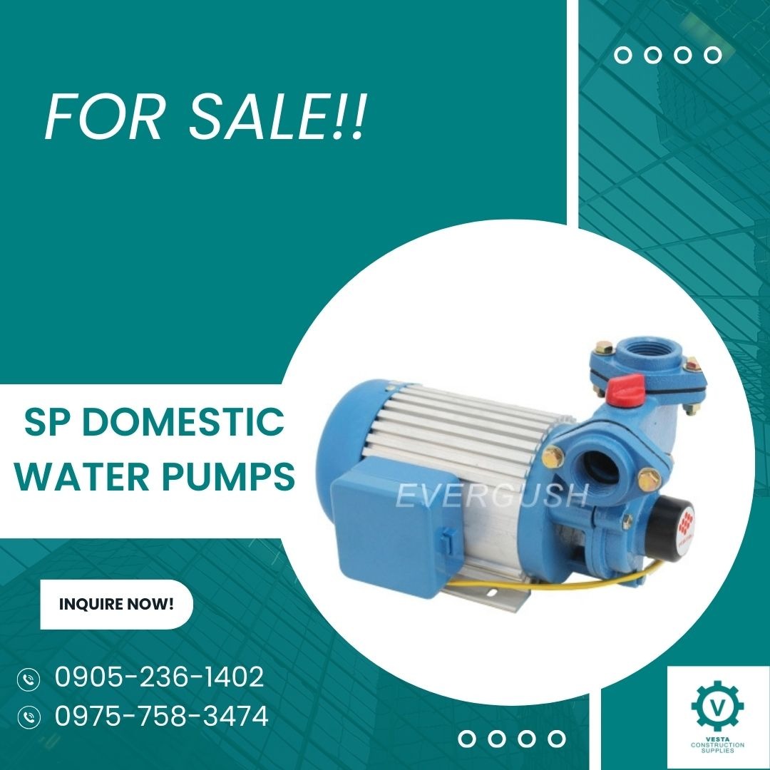 SP DOMESTIC WATER PUMP, Commercial & Industrial, Construction Tools ...