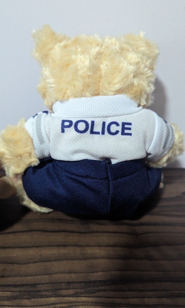 SPF Police Bear plush toy, Hobbies & Toys, Memorabilia & Collectibles ...