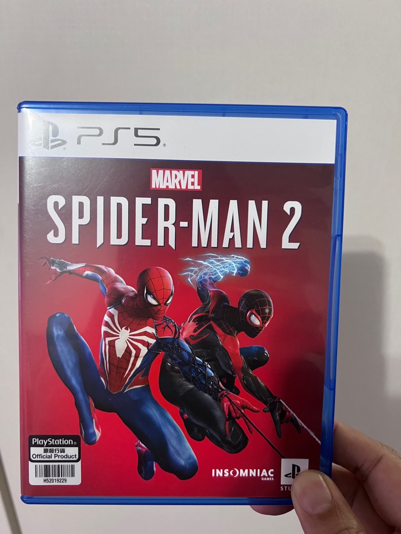Spider-Man 2 PS5 disc, Video Gaming, Video Games, PlayStation on Carousell