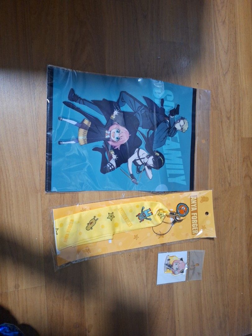 Spy x family official merchandise Anya Loid and Yor Landyards ...