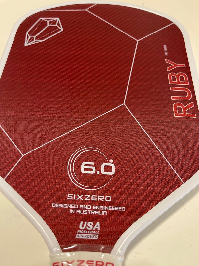 **STOCKS ARRIVED!** New Six Zero 6.0 SixZero Ruby Kevlar Pickleball ...