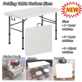 Used Foldable Heavg Duty Table (Army style GS table), Furniture & Home ...