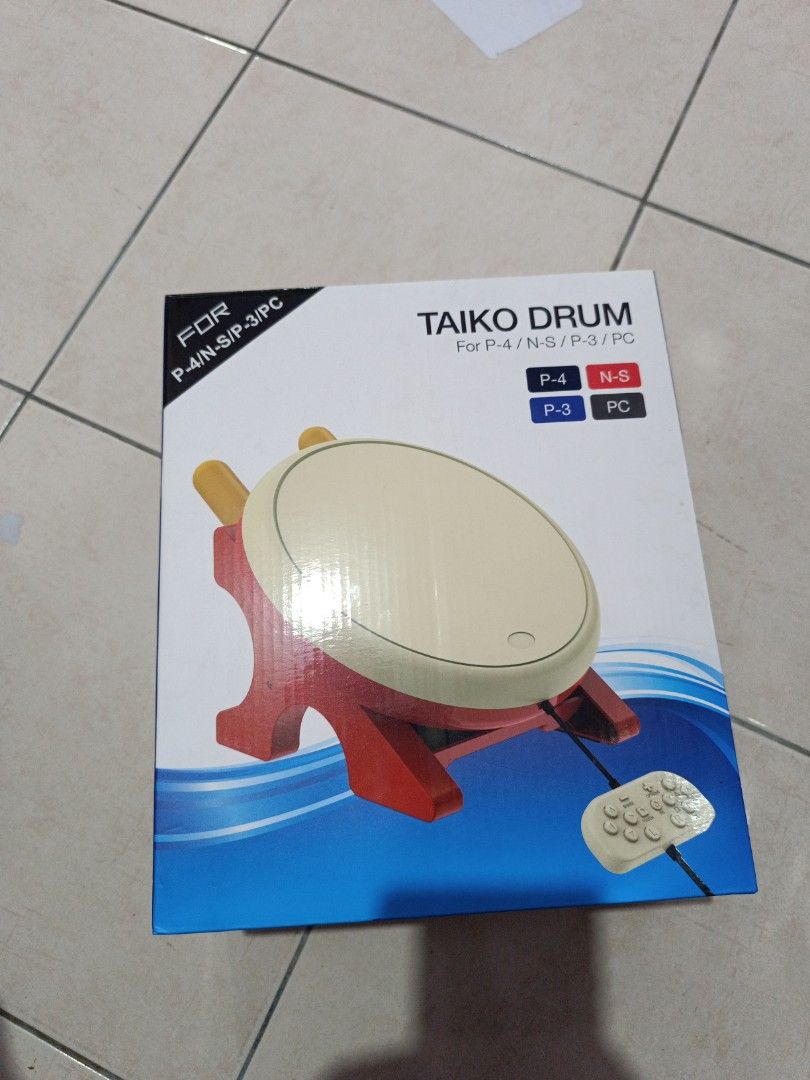 Taiko no tatsujin drum set, Video Gaming, Video Game Consoles, Nintendo ...