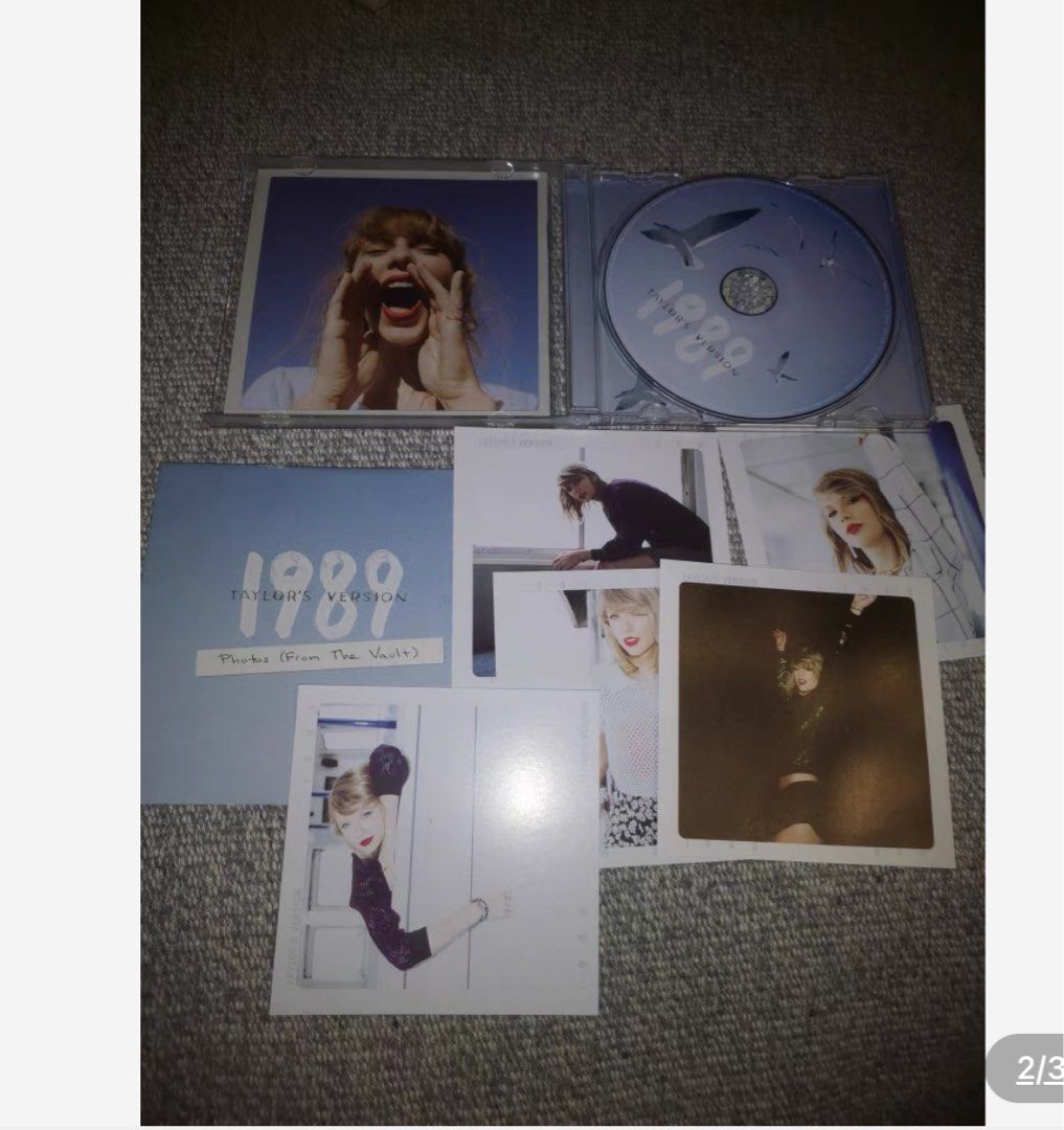Taylor Swift: 1989 Taylor’s Version Deluxe Extra 5 Bonus Tracks with 5 ...