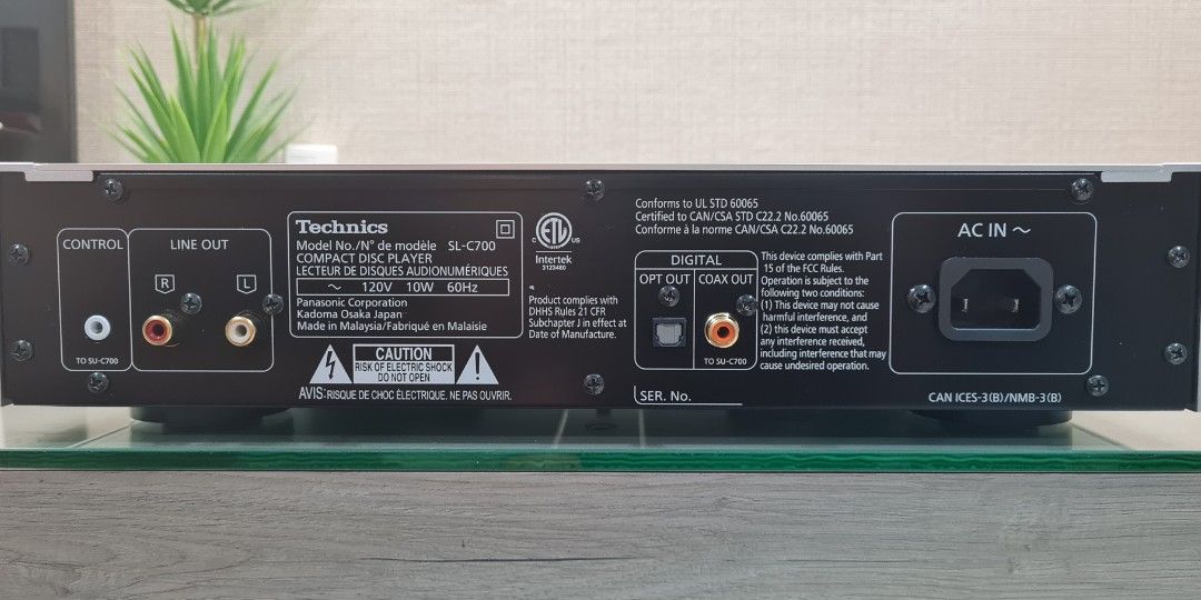 Technics SL-C700, Audio, Other Audio Equipment on Carousell