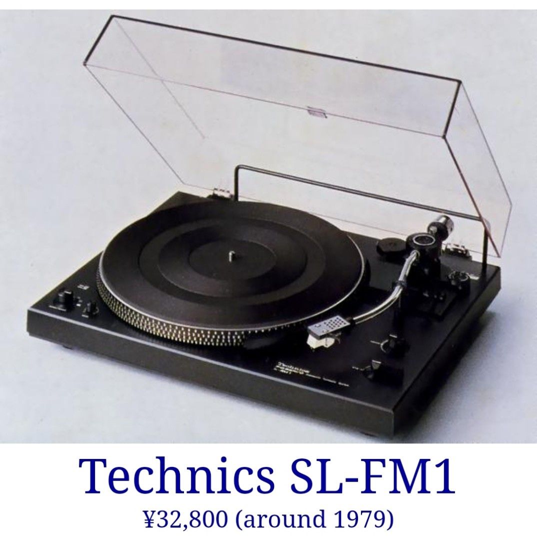 Technics SL-FM1 turntable, Audio, Other Audio Equipment on Carousell