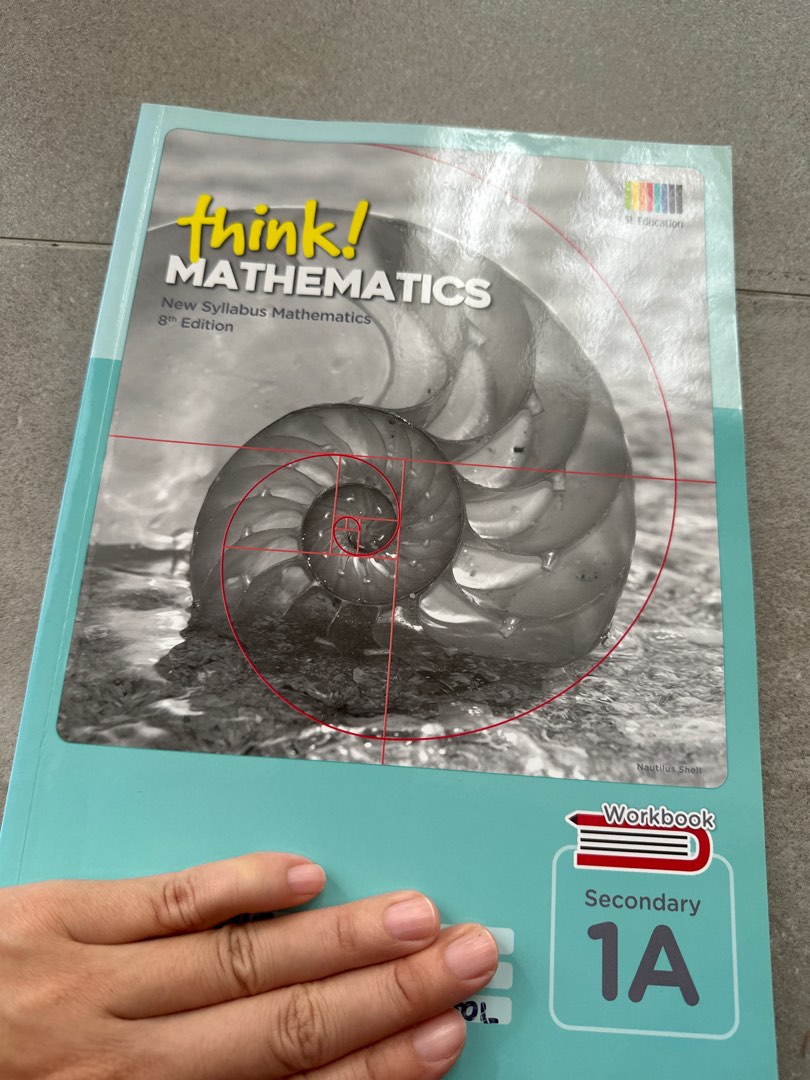 Think! Mathematics Secondary 1A Workbook 8th Edition, Hobbies & Toys ...