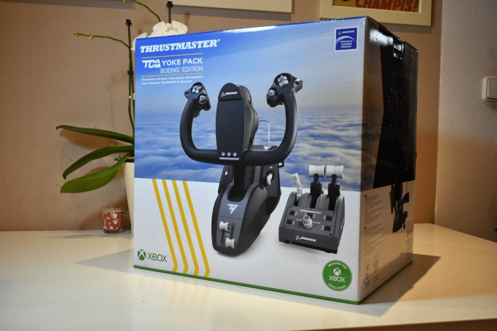Thrustmaster TCA Yoke Boeing Thrustmaster Captain Pack Airbus ...